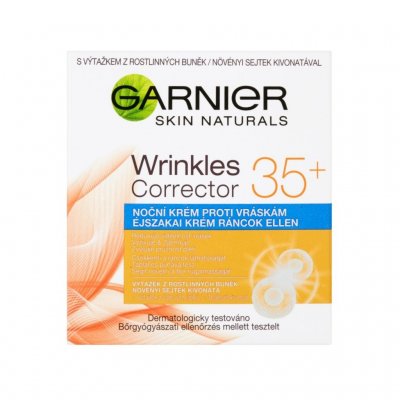 Garnier Skin Naturals Wrinkles Corrector 35+ noční krém proti vráskám ...