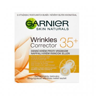 Garnier Skin Naturals Wrinkles Corrector 35+ denní krém proti vráskám ...