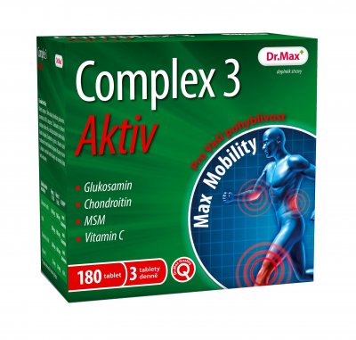 Dr.Max Complex 3 Aktiv Max Mobility 180 tablet | Nonstop Lékárna
