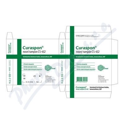 Curaspon nosní tampon CS-452 50x10x10mm 2ks | Nonstop Lékárna