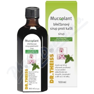 MUCOPLANT PROTI KAŠLI S BŘEČŤANEM sirup 100ML cena od 79 Kč | Nonstop ...