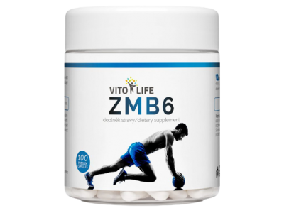 Vito Life ZMB6 Zinek Magnesium Vitamín B6 100 tobolek | Nonstop Lékárna