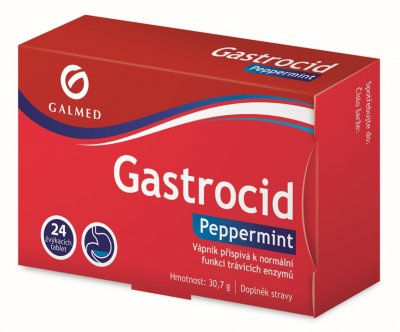 Galmed Gastrocid žvýkací tablety 24 ks | Nonstop Lékárna