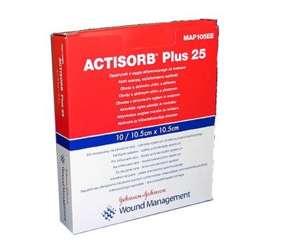 Actisorb Plus 10.5x10.5cm 10ks cena od 1079 Kč | Nonstop lékarna