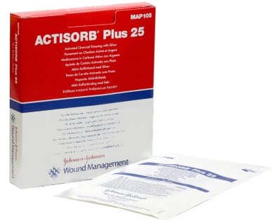 Actisorb Plus 10.5x10.5cm 5ks cena od 559 Kč | Nonstop lékarna