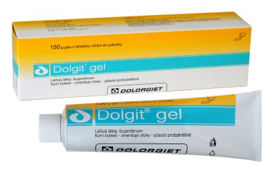 DOLGIT GEL - 50MG/G GEL 150G cena od 239 Kč | Nonstop lékarna