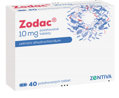 ZODAC 10MG potahované tablety 40 | Nonstop Lékárna