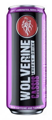 Wolverine Energy Drink Černý rybíz 250ml | Nonstop Lékárna