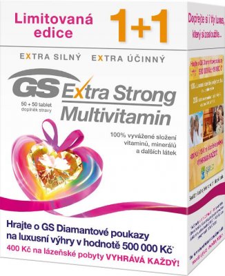 GS Extra Strong Multivitamin tbl.50+50 | Nonstop Lékárna