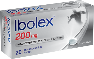 Ibolex 200 mg 20 potahovaných tablet cena od 109 Kč | Nonstop lékarna